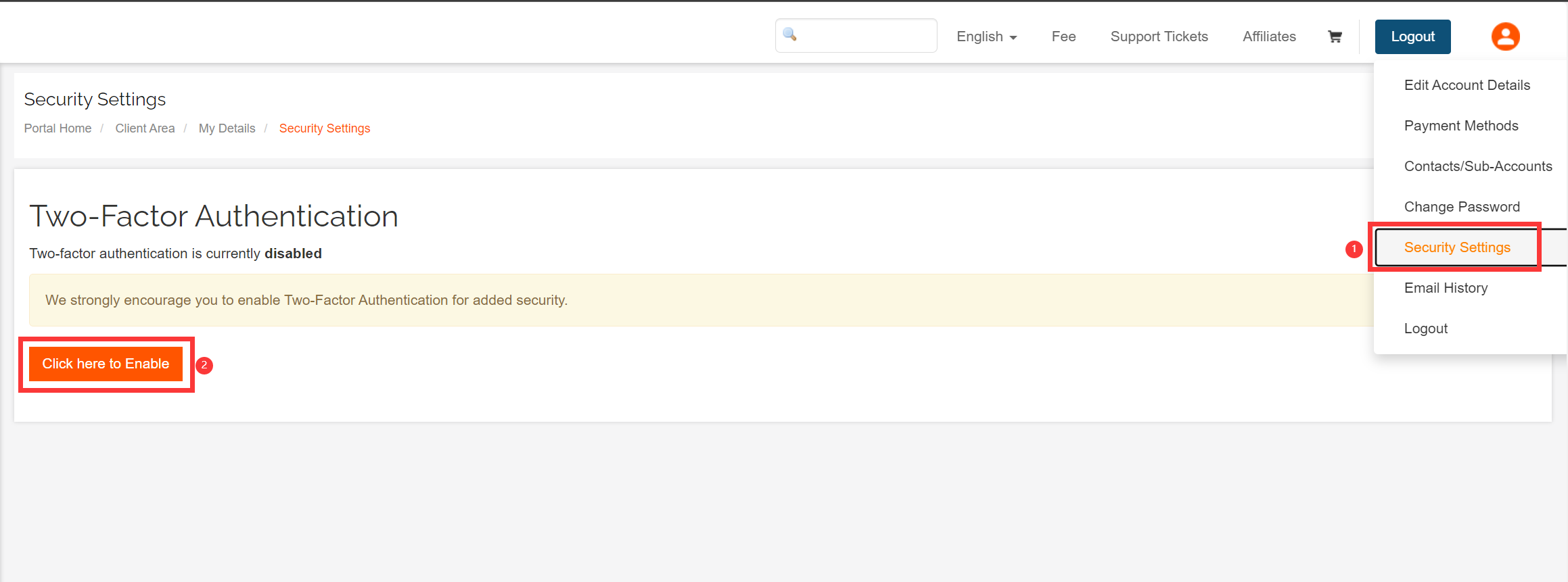 Enable dynamic authentication for login Raksmart - Knowledgebase - RAKsmart