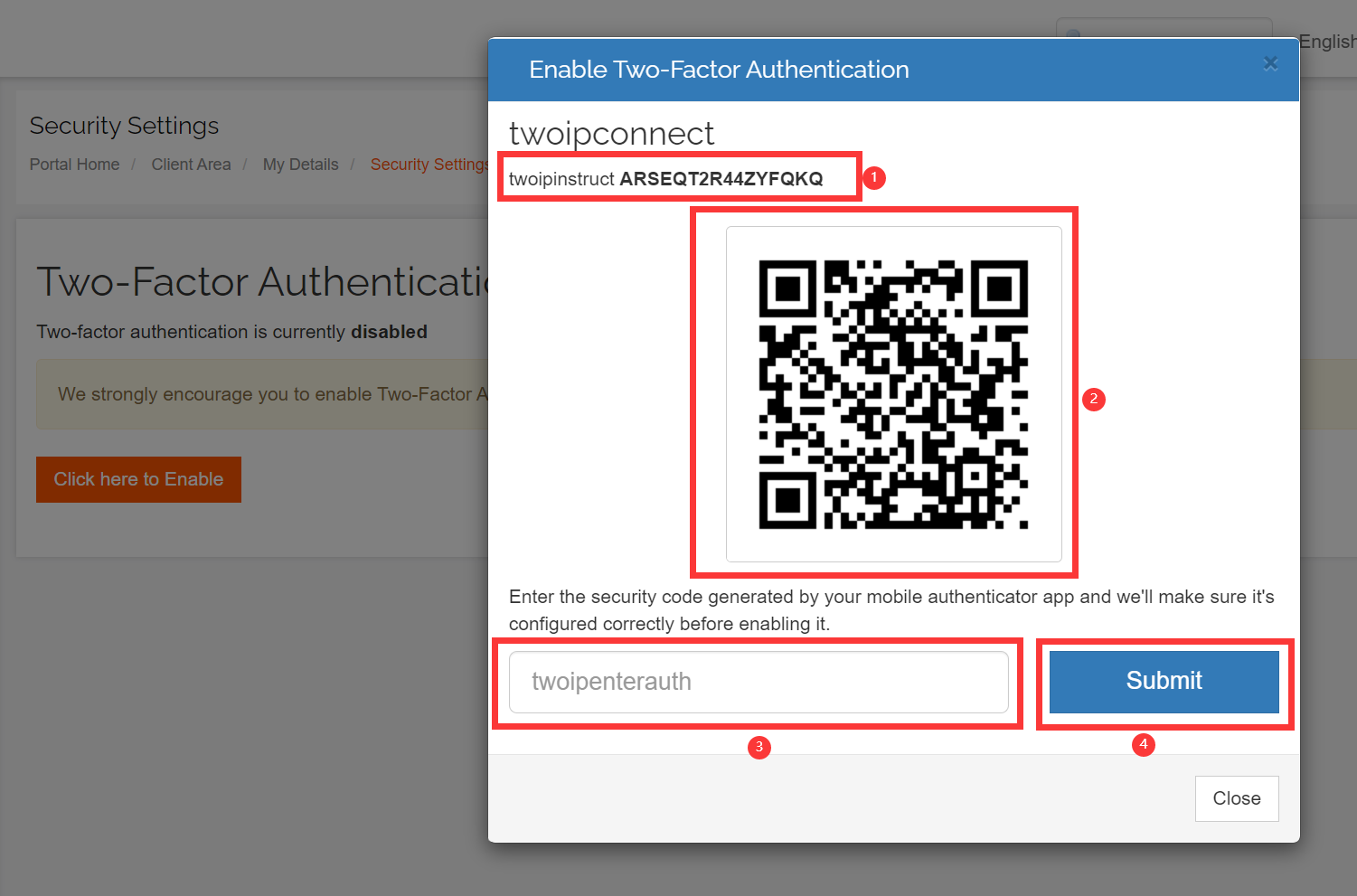 Enable dynamic authentication for login Raksmart - Knowledgebase - RAKsmart